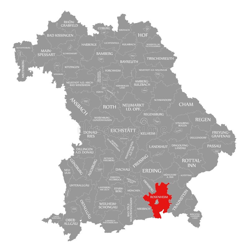 Rosenheim Map Stock Illustrations – 11 Rosenheim Map Stock ...