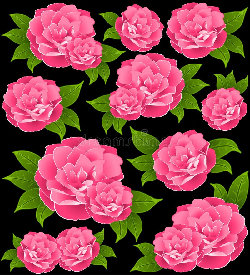 Roses on background stock vector. Illustration of dresser - 19504134