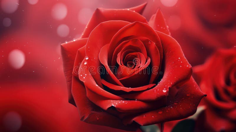 Roses banner stock illustration. Illustration of vibrant - 289773045