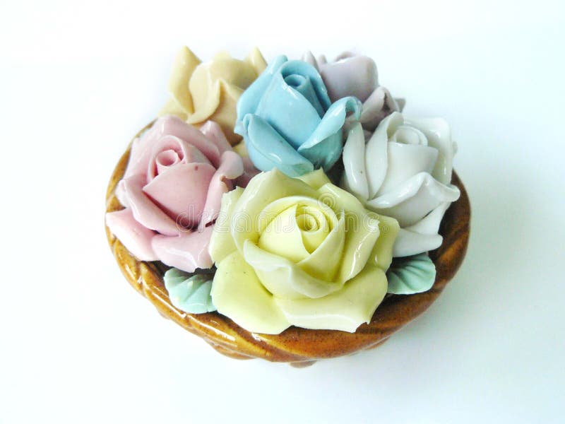 Roses ceramic stock photo. Image of clean, closeup, celebrate - 89627080