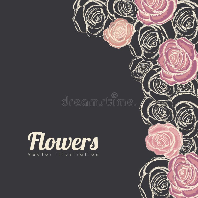 Roses frame stock vector. Illustration of decorative - 31440194