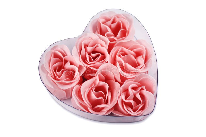 Roses In A Heart Shape Picture. Image: 7981105