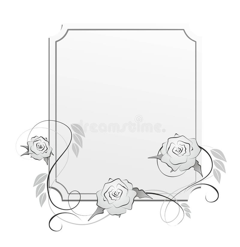 Roses stock illustration. Illustration of board, decorative - 36329481