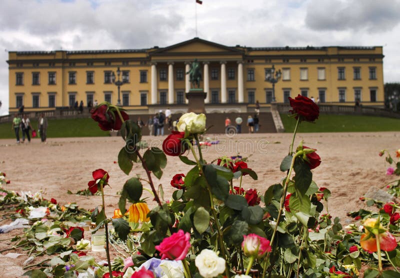 Roses Outside the Norwegian Castle Editorial Photo - Image of roses ...
