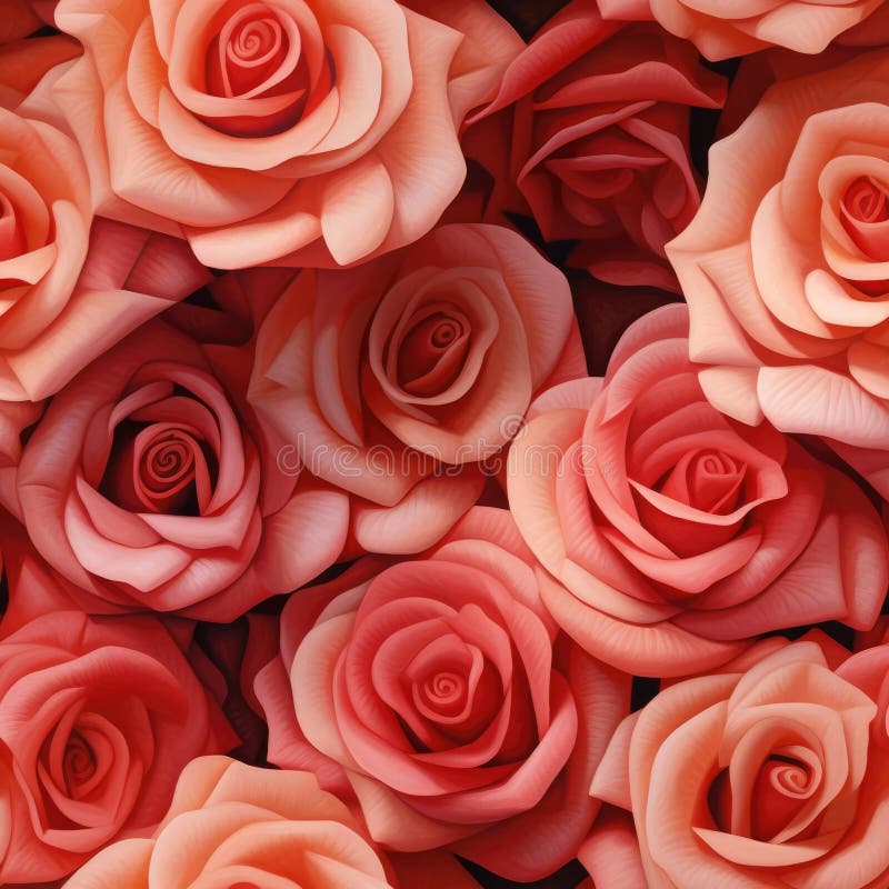 Roses top view stock illustration. Illustration of rose - 291478611