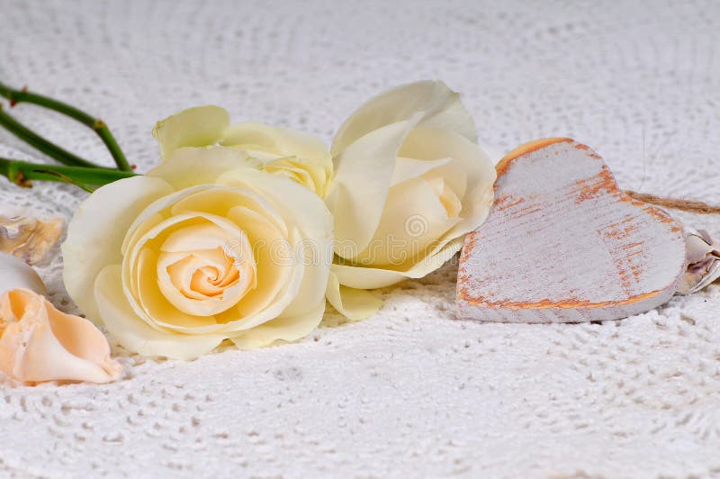 Roses Wedding heart stock image. Image of farmhouse, live - 29209451