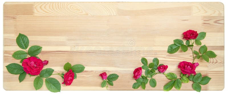 Roses on wooden background stock image. Image of background - 93998067