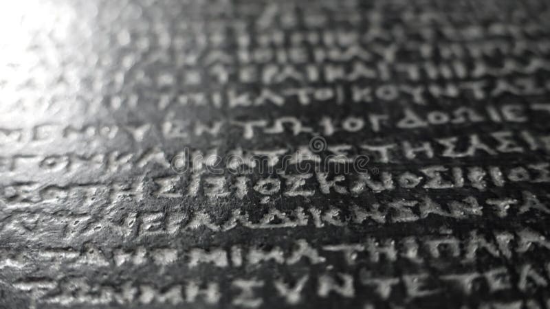 The Rosetta Stone, Ancient Stele Inscribed with Three Scripts, Key To ...