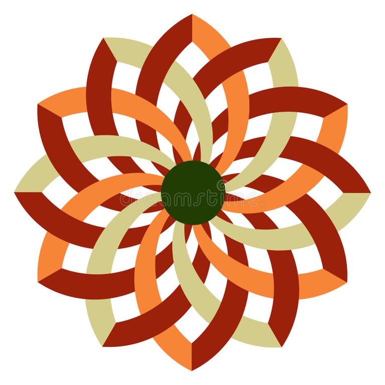 Rosette Flower Stock Illustrations – 14,803 Rosette Flower Stock ...