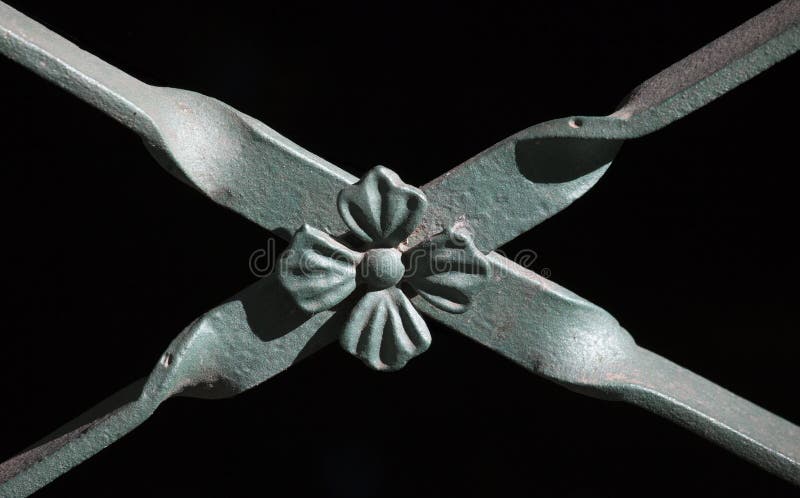 Rosette iron stock photo. Image of wrought, industrial - 16891192