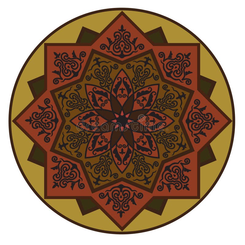 Persian art 01 stock illustration. Illustration of craft - 26773277