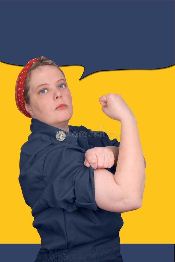 Rosie the riveter stock image. Image of world, factory - 2031977
