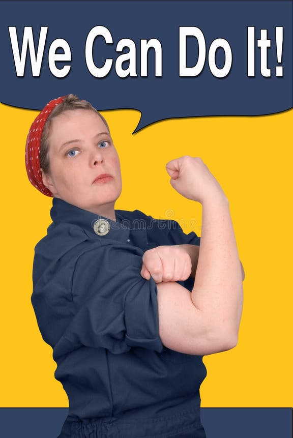 Rosie the riveter stock image. Image of rosie, hand, thumb - 2031979