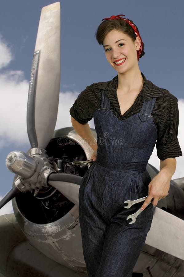 Rosie the Riveter stock image. Image of riveter, beautiful - 81750373