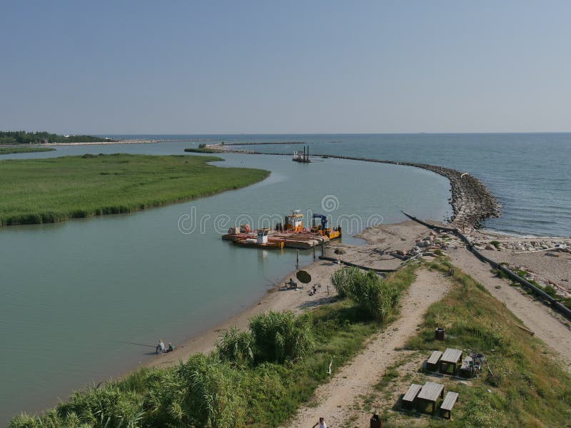 Rosolina stock photo. Image of rovigo, lagoons, unesco - 110838082