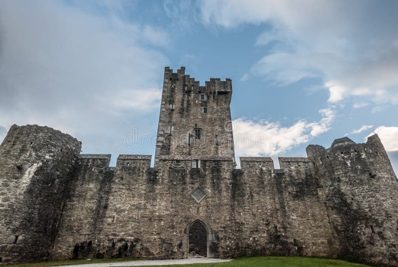 Ross castle in killarney stock image. Image of defense - 41643617