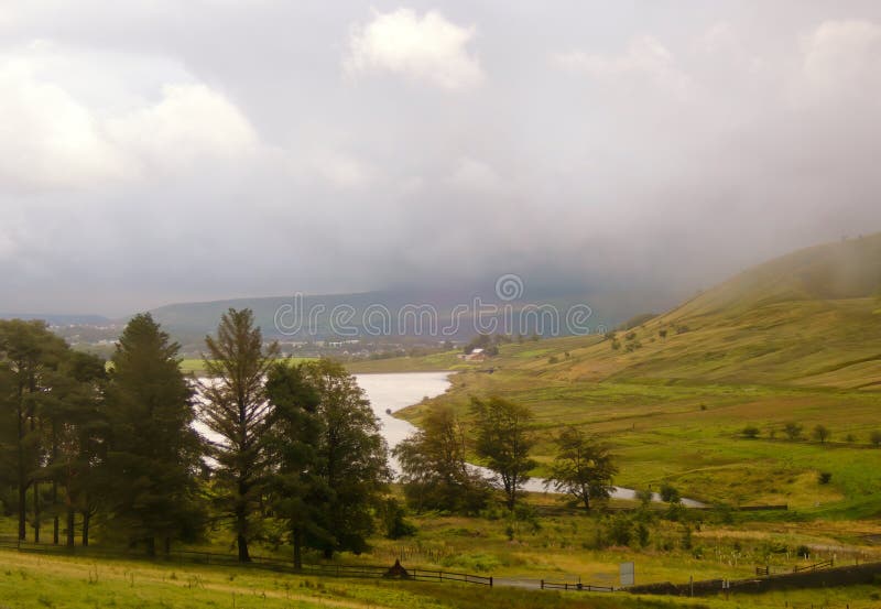 Rossendale valley. stock photo. Image of atmospheric - 194678574