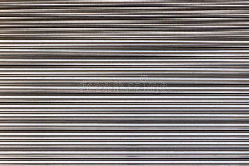 Rostfreier Rolltor. stockfoto. Bild von auslegung, hintergrund - 34818848