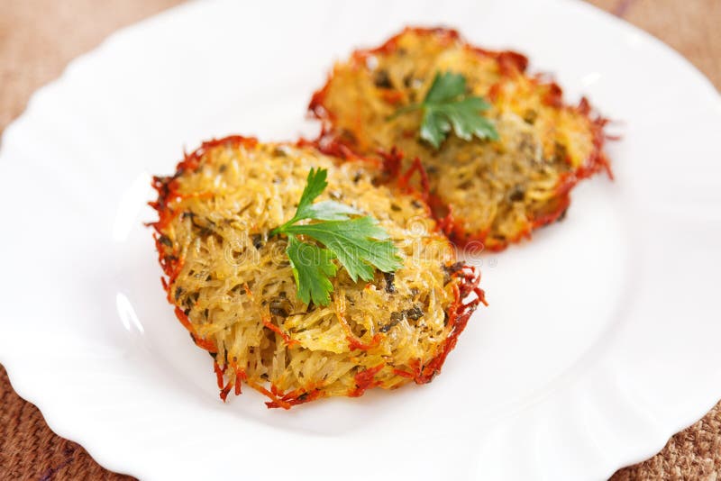 Rosti stock photo. Image of gourmet, single, food, cuisine - 48937042