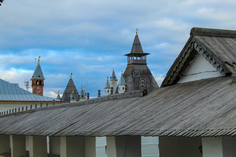 Rostov Kremlin. Medieval Structure of the 17th Century. View through ...