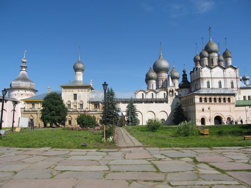 Rostov, Russia stock photo. Image of ring, golden, cathedral - 4132804