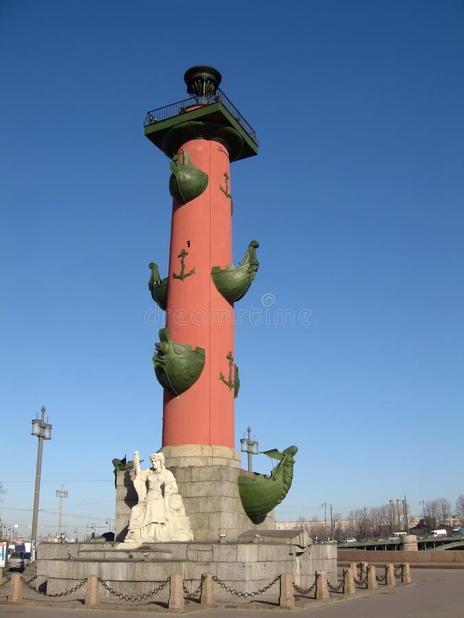 The Rostral Column stock photo. Image of decoration, scenics - 17930318