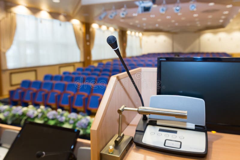 Main Conference Hall in International Multimedia Center Editorial Photo ...