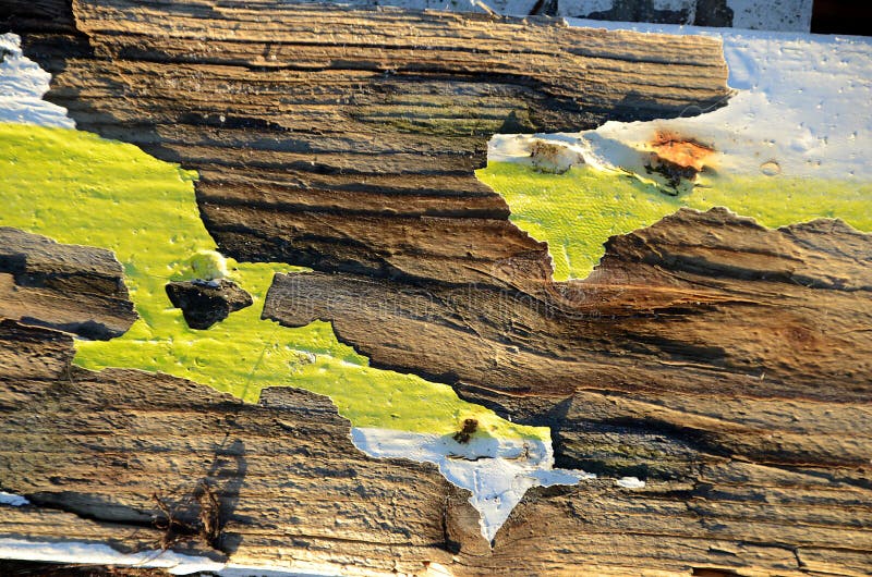 Rot and Paint stock image. Image of yellow, diagonal - 82166329