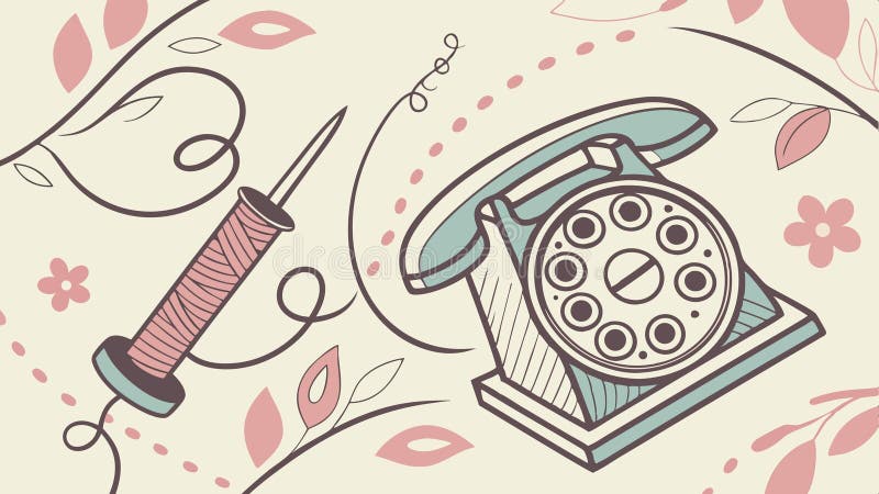 Rotary Dial Phone, Vintage Communication Device, Retro Technology and ...