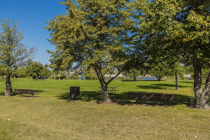 Rotary Park in Saskatoon, Saskatchewan Stock Photo - Image of tree ... Rotary Park in Saskatoon, Saskatchewan Stock Photo - Image of tree ...