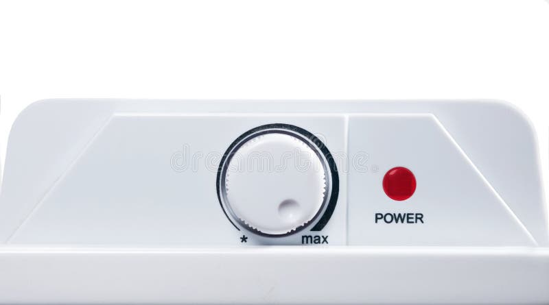 Rotary power control stock photo. Image of button, device - 59680394