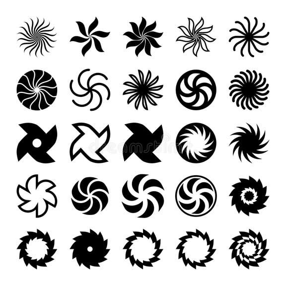 Rotary Patterns Stock Illustrations – 251 Rotary Patterns Stock ...