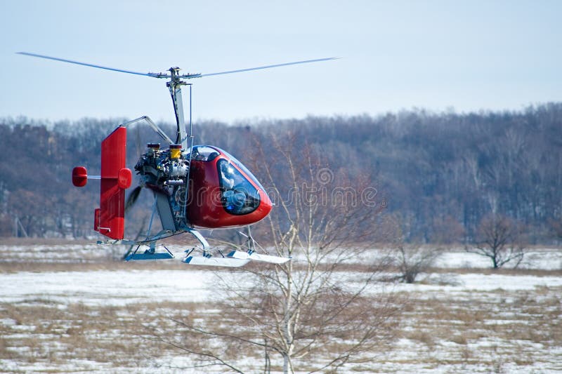 Rotary wing bird stock photo. Image of trees, pilots - 20098510
