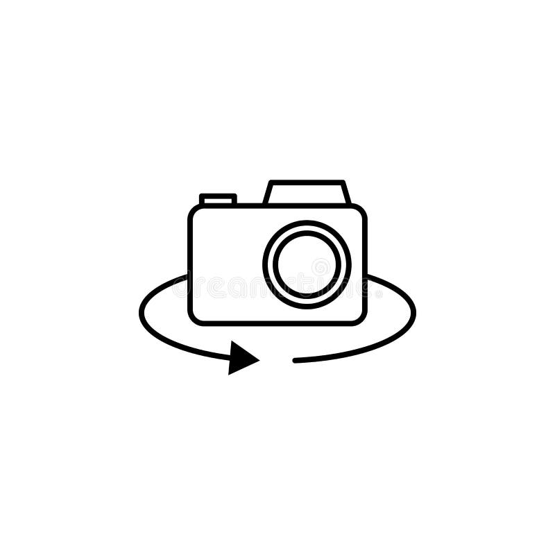 Rotate Camera. Element of Photography Icon for Mobile Concept and Web ...