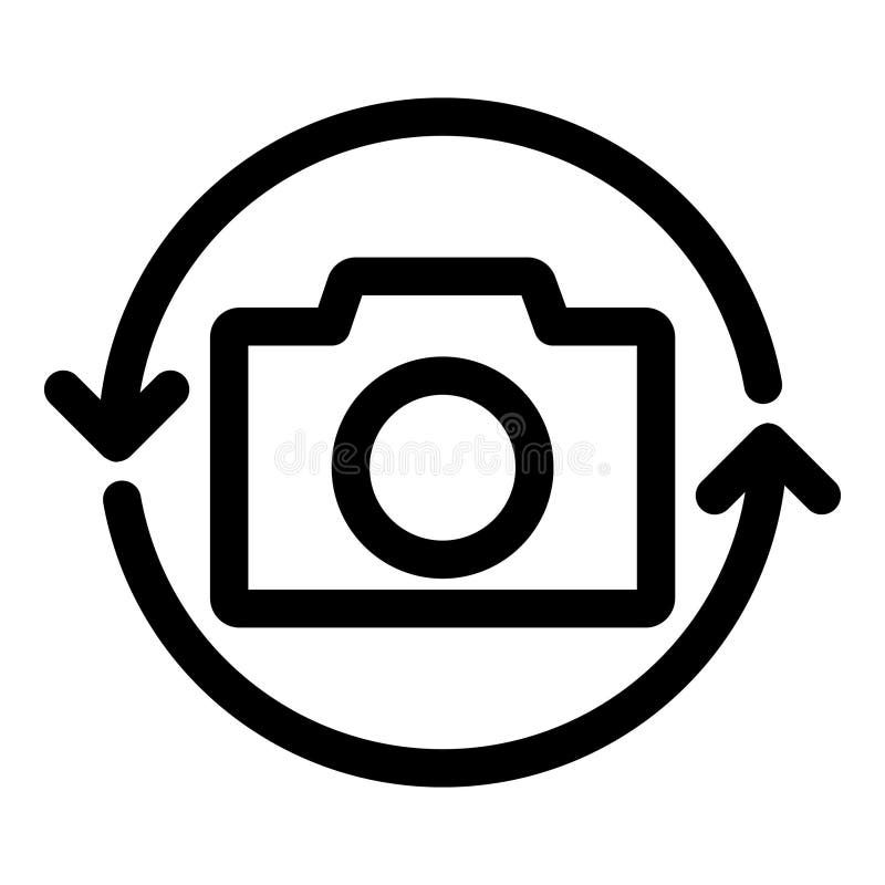 Rotate Camera ( Sample One ) Stock Vector - Illustration of controler ...