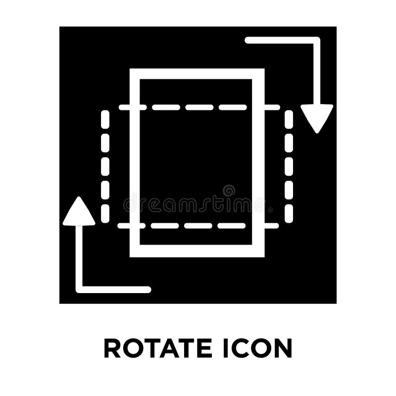 Rotate Icon Vector Isolated on White Background, Logo Concept of Stock ... Rotate Icon Vector Isolated on White Background, Logo Concept of Stock ...