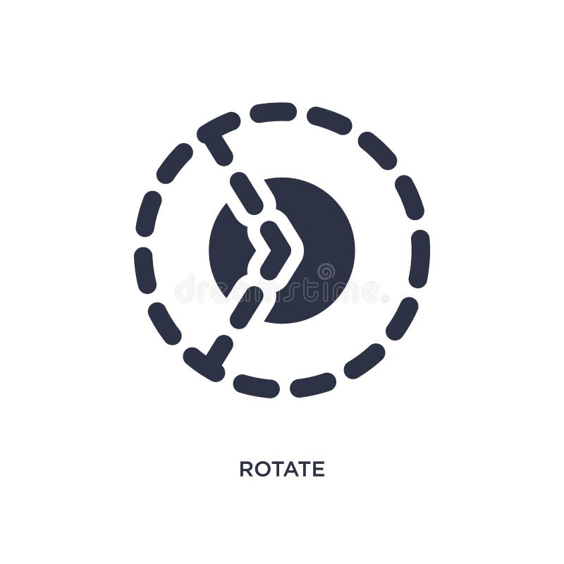 Crop Rotation Icon on White Background. Simple Element Illustration ...