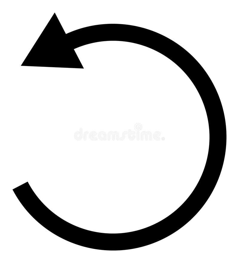 Rotate left wooden buttons stock vector. Illustration of left - 186534581