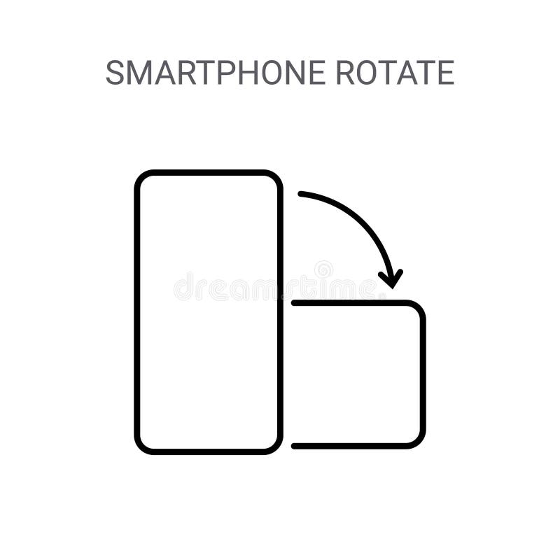 Rotate Phone Icon Stock Illustrations – 3,572 Rotate Phone Icon Stock ...