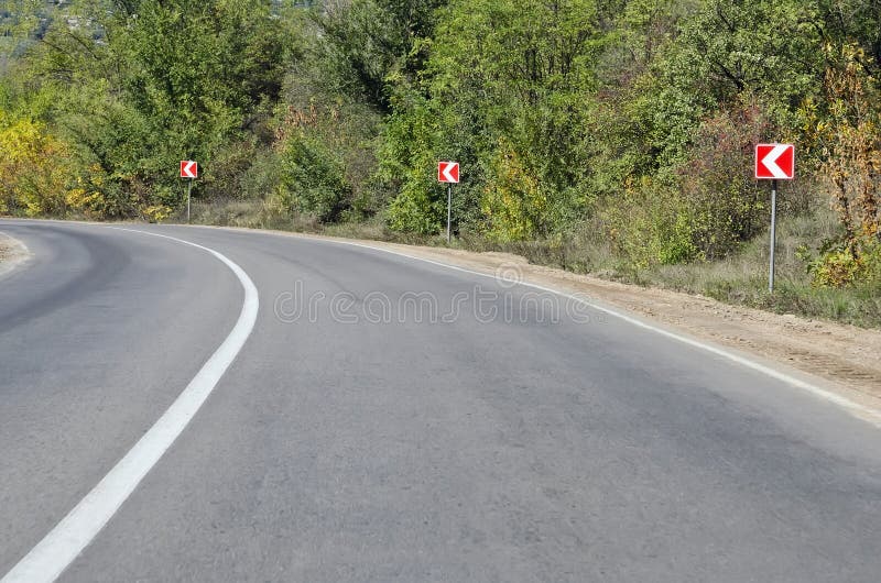 Rotate the road stock photo. Image of commercial, landscape - 35241534