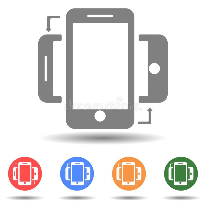 Rotate Smartphone Icon Vector Isolated Stock Vector - Illustration of ... Rotate Smartphone Icon Vector Isolated Stock Vector - Illustration of ...