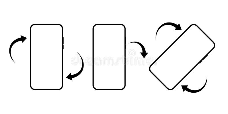 Smartphone Horizontal Vertical Stock Illustrations – 1,052 Smartphone ...