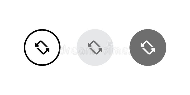 Rotate Smartphone Screen Button Icon Vector. Auto-rotate Symbol Images ...