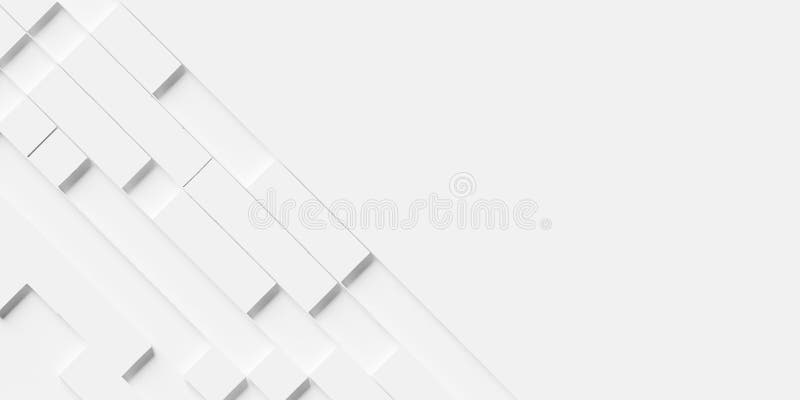 Offset White Cube Boxes Block Background Wallpaper Banner Texture ...