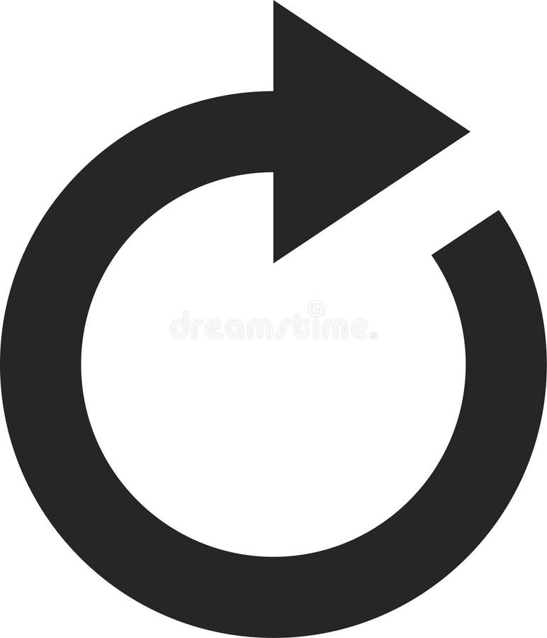 Rotating Arrow Icon or Air Pollution Radiation Icon Stock Vector ...