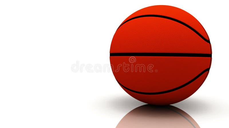 Rotating Basketball Ball As 3d Animated Sports Motion Graphics ...