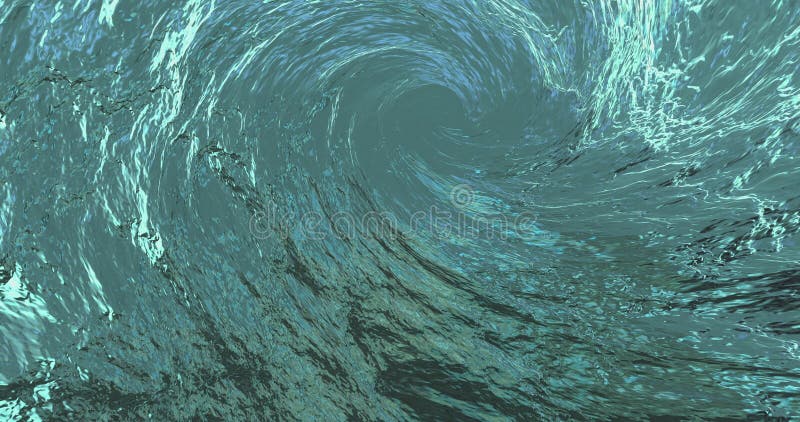 Rotating Blue Abstract Swirl Whirlpool, Abstract Background 3D ...