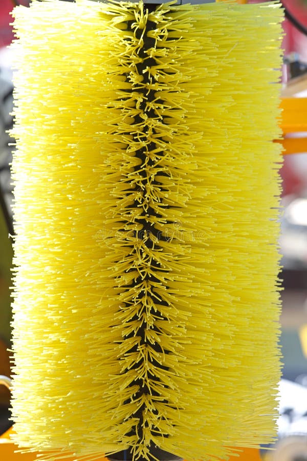 Rotating Cattle Brush stock photo. Image of equipment - 86536176