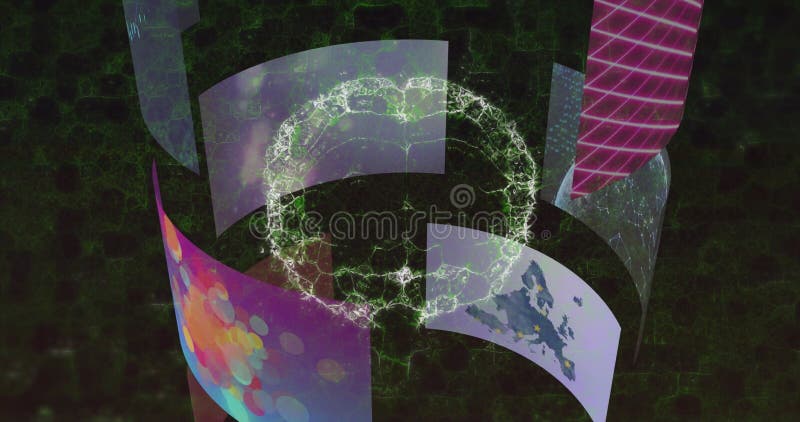 Interconnected Translucent Filaments Stock Illustrations – 1 ...