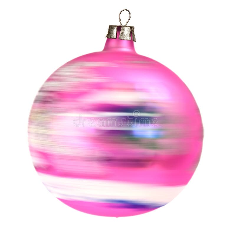 Rotating Christmas Decoration Stock Photo - Image of merry, motion ...